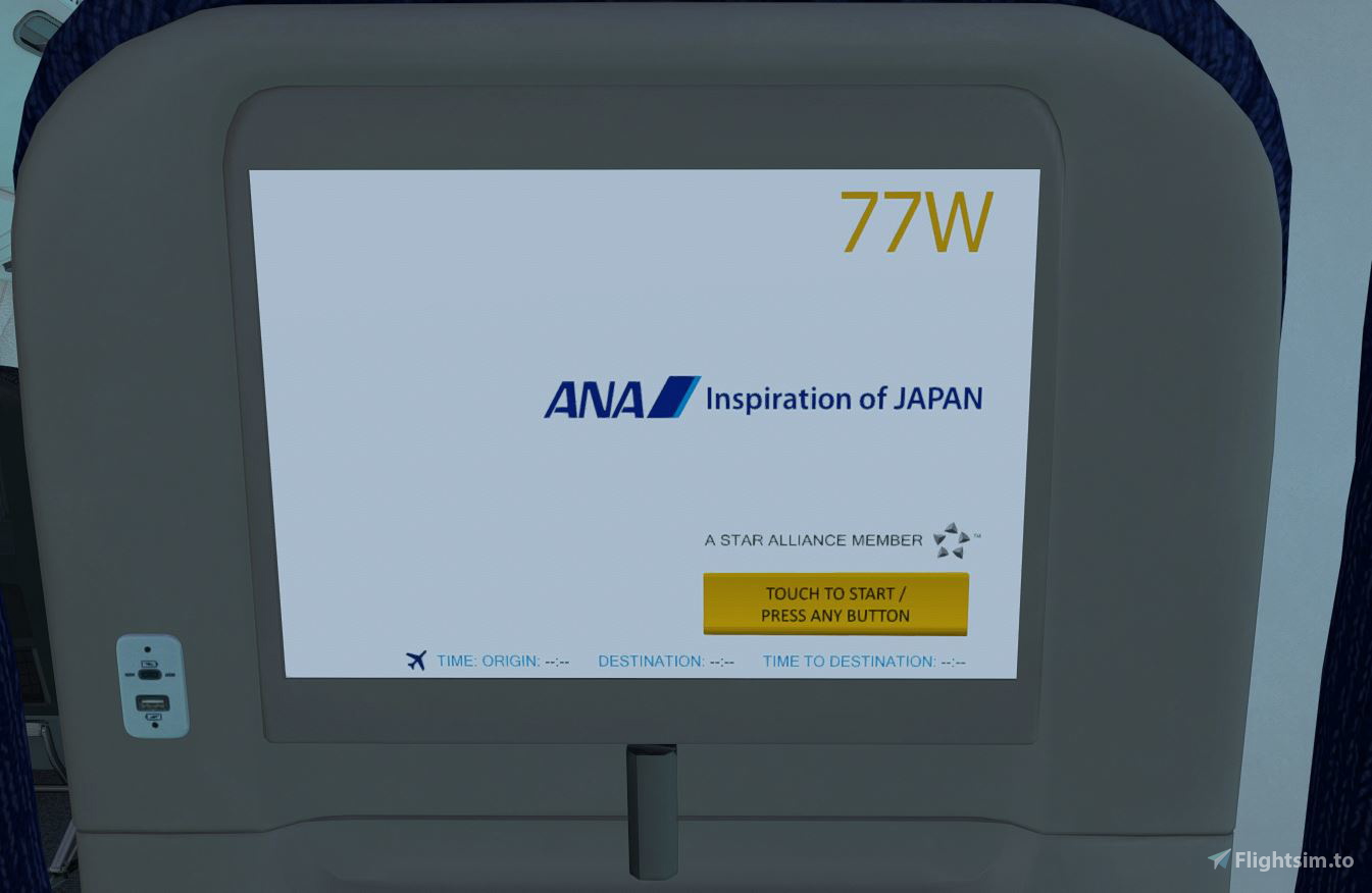 ANA - All Nippon Airways 777-300ER ( JA790A ) for Microsoft Flight Simulator | MSFS