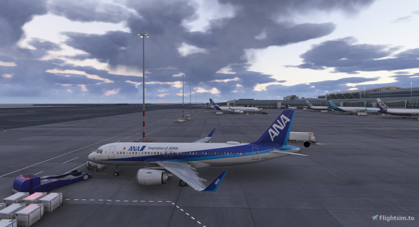 ANA (JA211A)| Inibuilds A320NEO - MSFS2024 for Microsoft Flight Simulator | MSFS