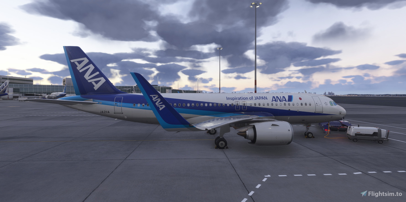 ANA (JA211A)| Inibuilds A320NEO - MSFS2024 til Microsoft Flight Simulator | MSFS