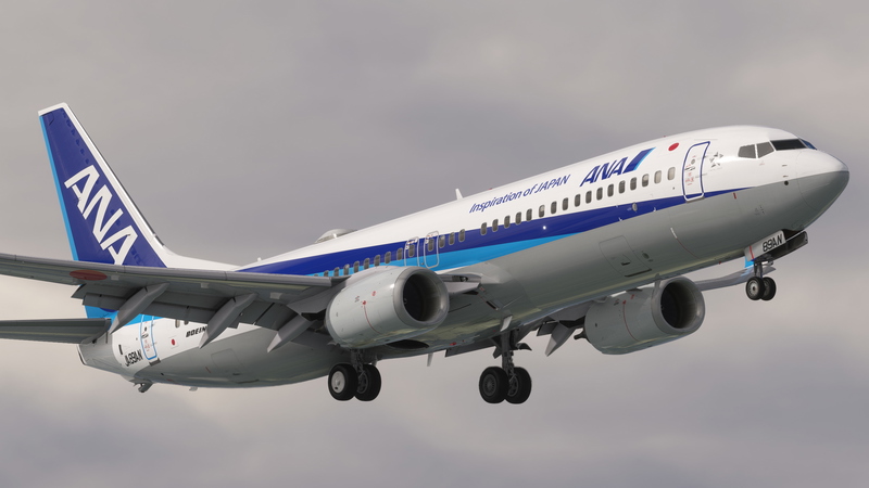 ANA Wings [JA89AN] w/Cabin PMDG B737-800 for Microsoft Flight Simulator | MSFS