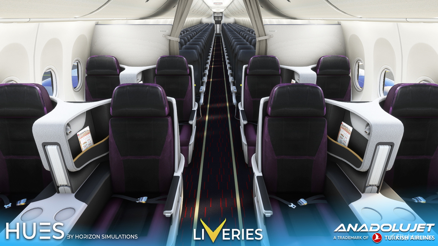 AnadoluJet Pack w/Cabin - iFly 737 MAX 8 for Microsoft Flight Simulator | MSFS