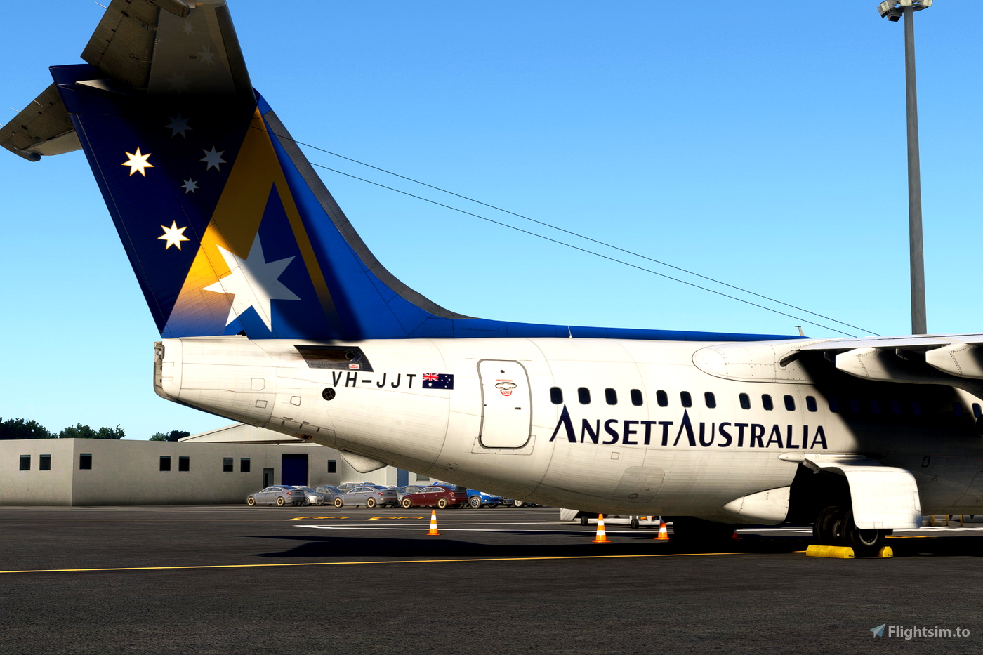 Ansett Australia JF RJ85 [VH-JJT] for Microsoft Flight Simulator | Feed