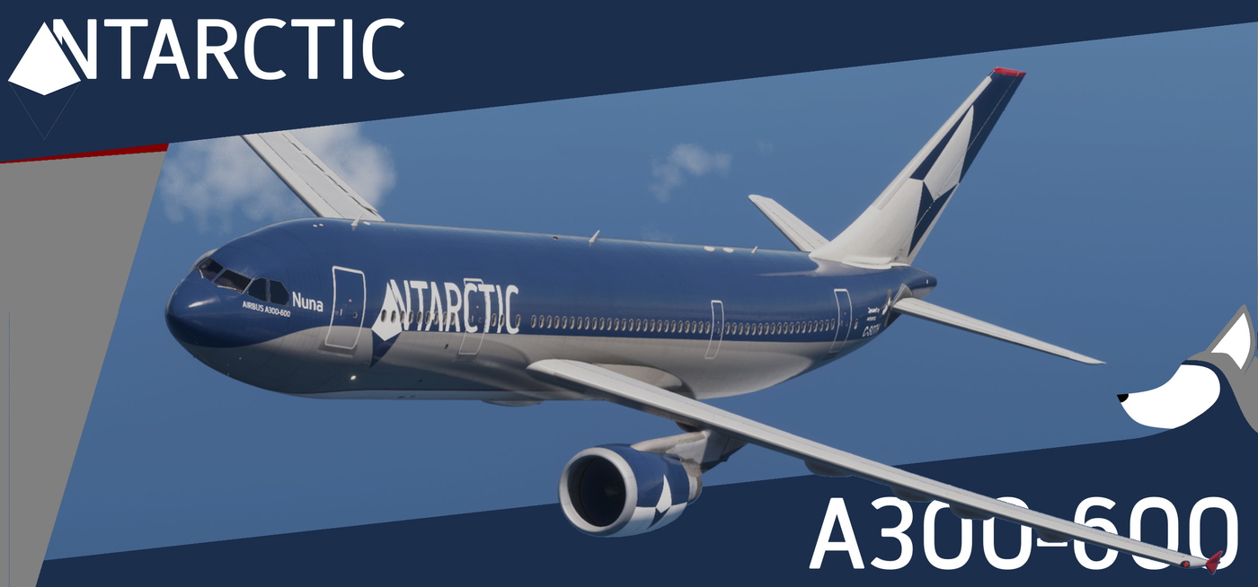 Antarctic A300 (Fictional) для Microsoft Flight Simulator | MSFS