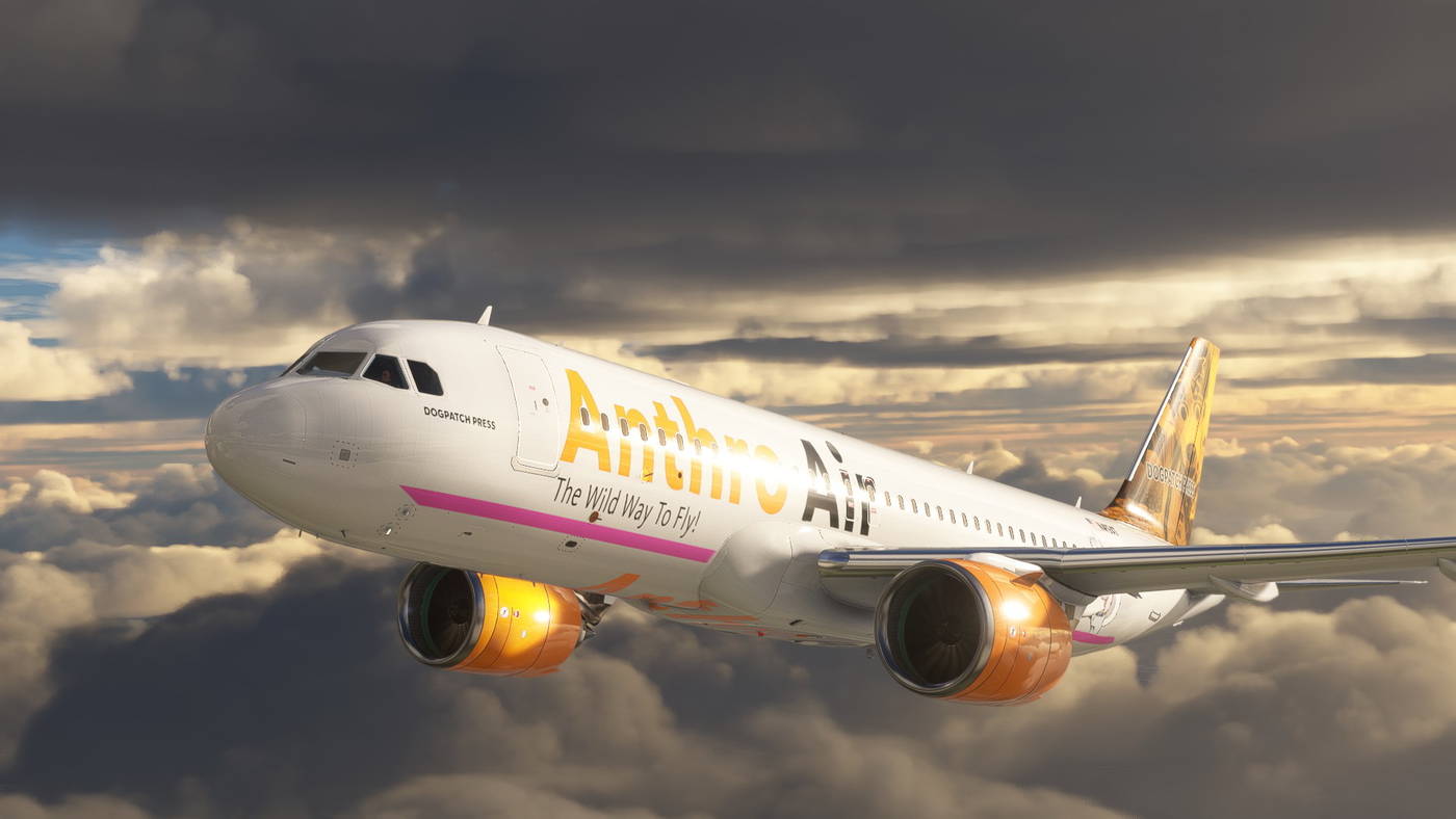 Anthro Air A320 Neo Livery Pack 2 für Microsoft Flight Simulator | MSFS
