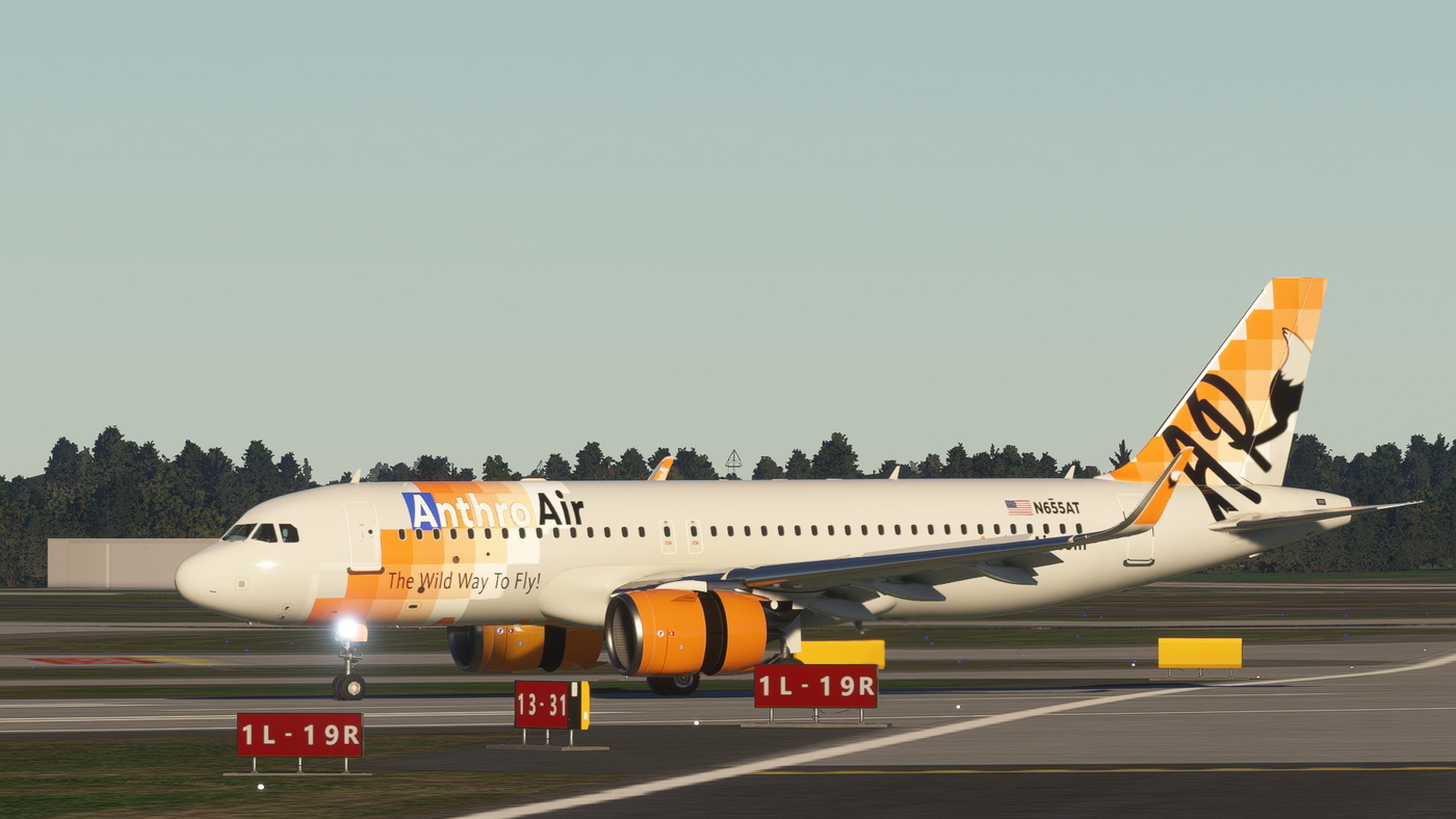 Anthro Air A320 Neo Livery Pack 2 für Microsoft Flight Simulator | MSFS