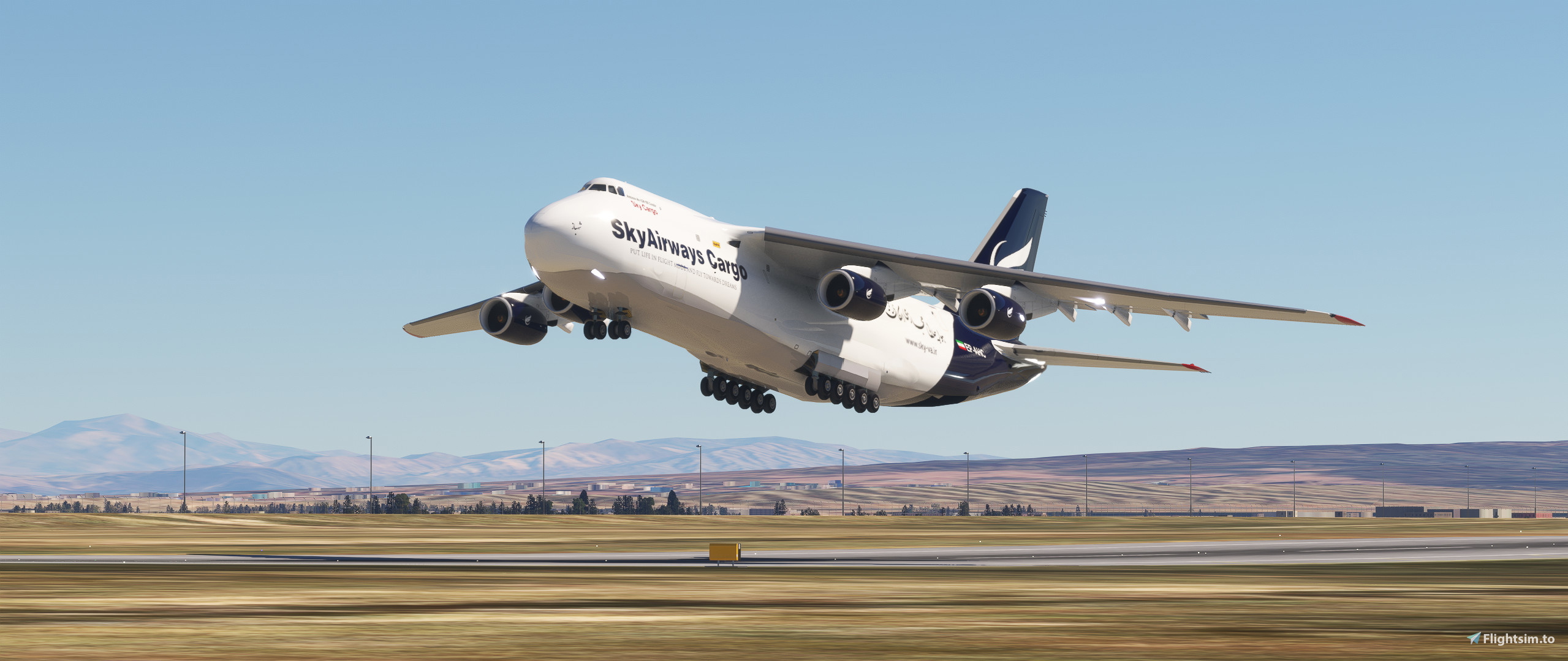 Antonov An-124 Sky Airways Cargo - MSFS Add-on - Flightsim.to