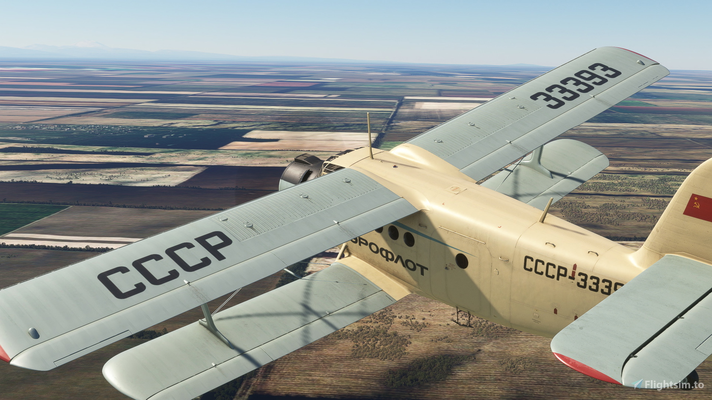 Antonov2-CCCP-33393 for Microsoft Flight Simulator | MSFS