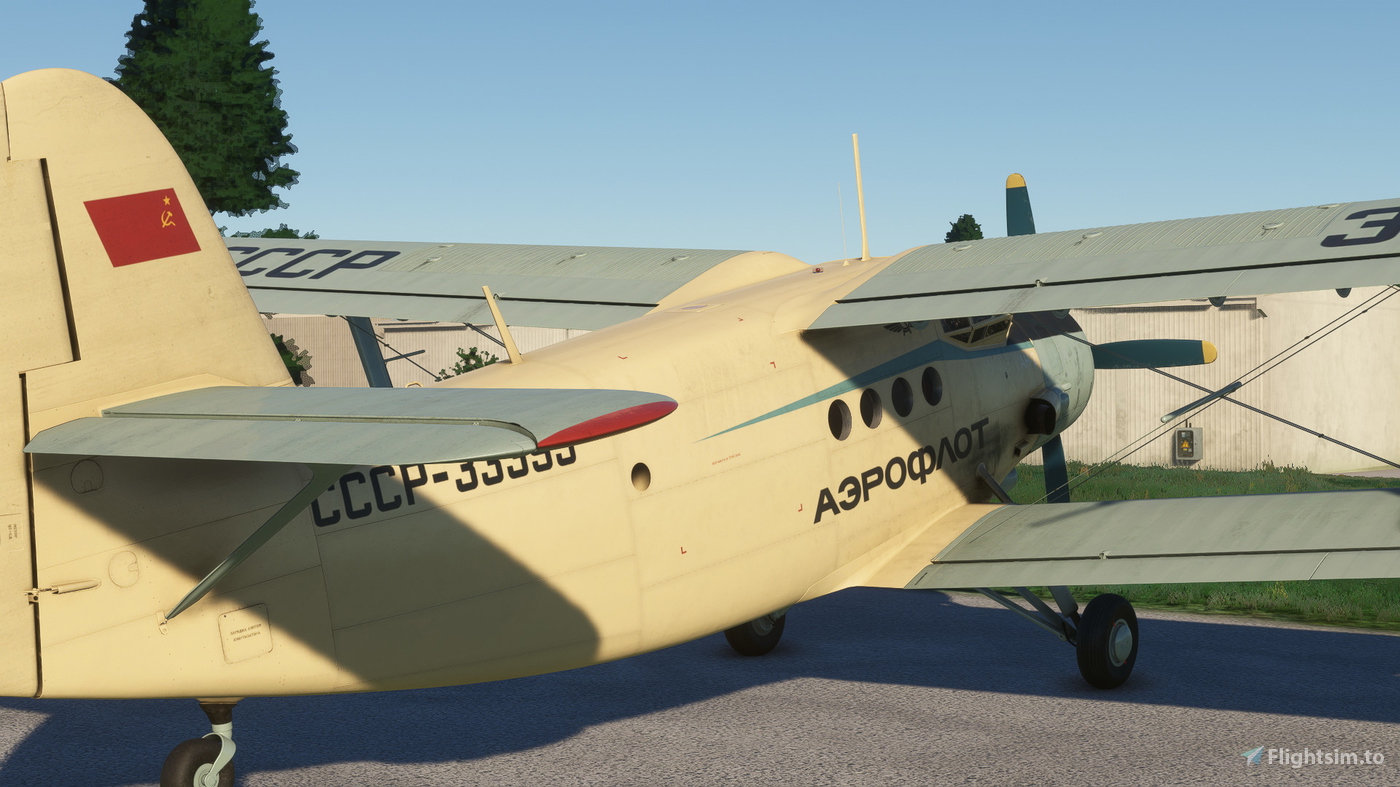 Antonov2-CCCP-33393 for Microsoft Flight Simulator | MSFS