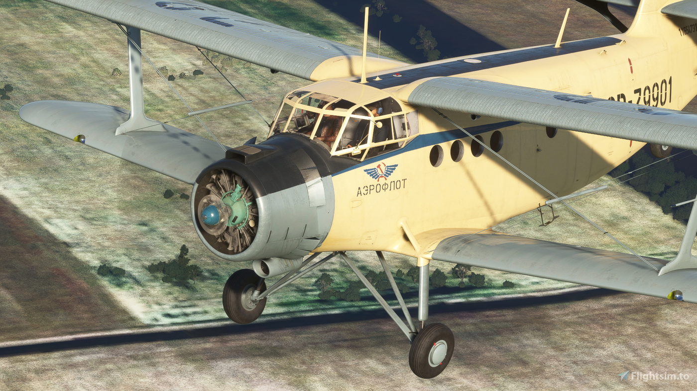 Antonov2-CCCP-79901 for Microsoft Flight Simulator | MSFS