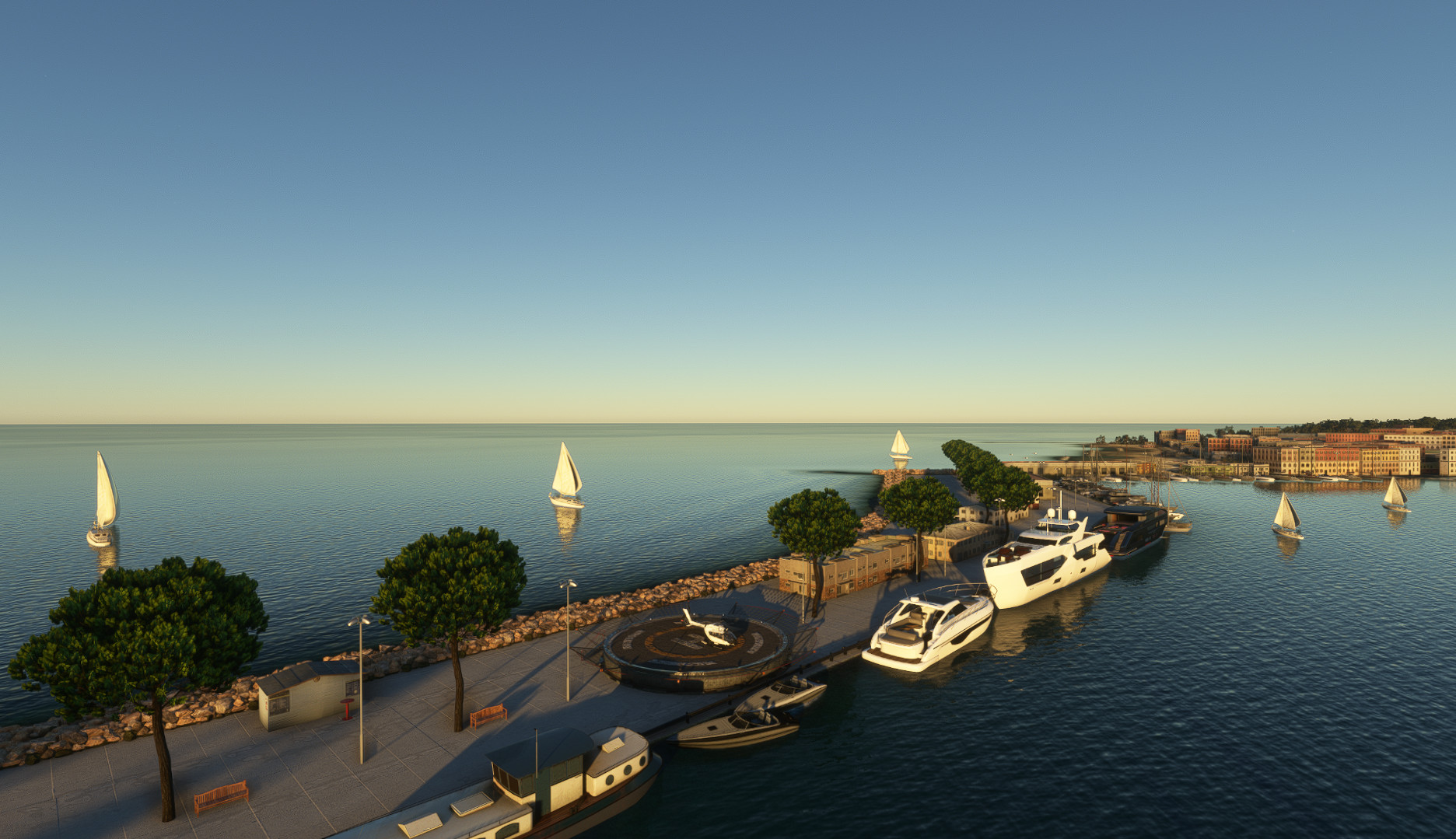 ANZI - Italy - Lazio region - Anzio - helipad - MSFS Add-on - Flightsim.to