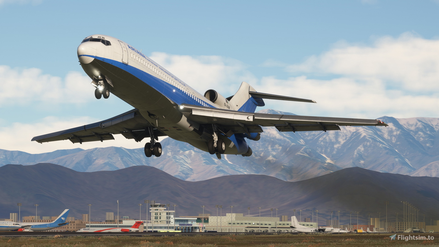 Ariana Afghan Airlines YA-FAM | FSS B727-200 PAX のために Microsoft Flight ...