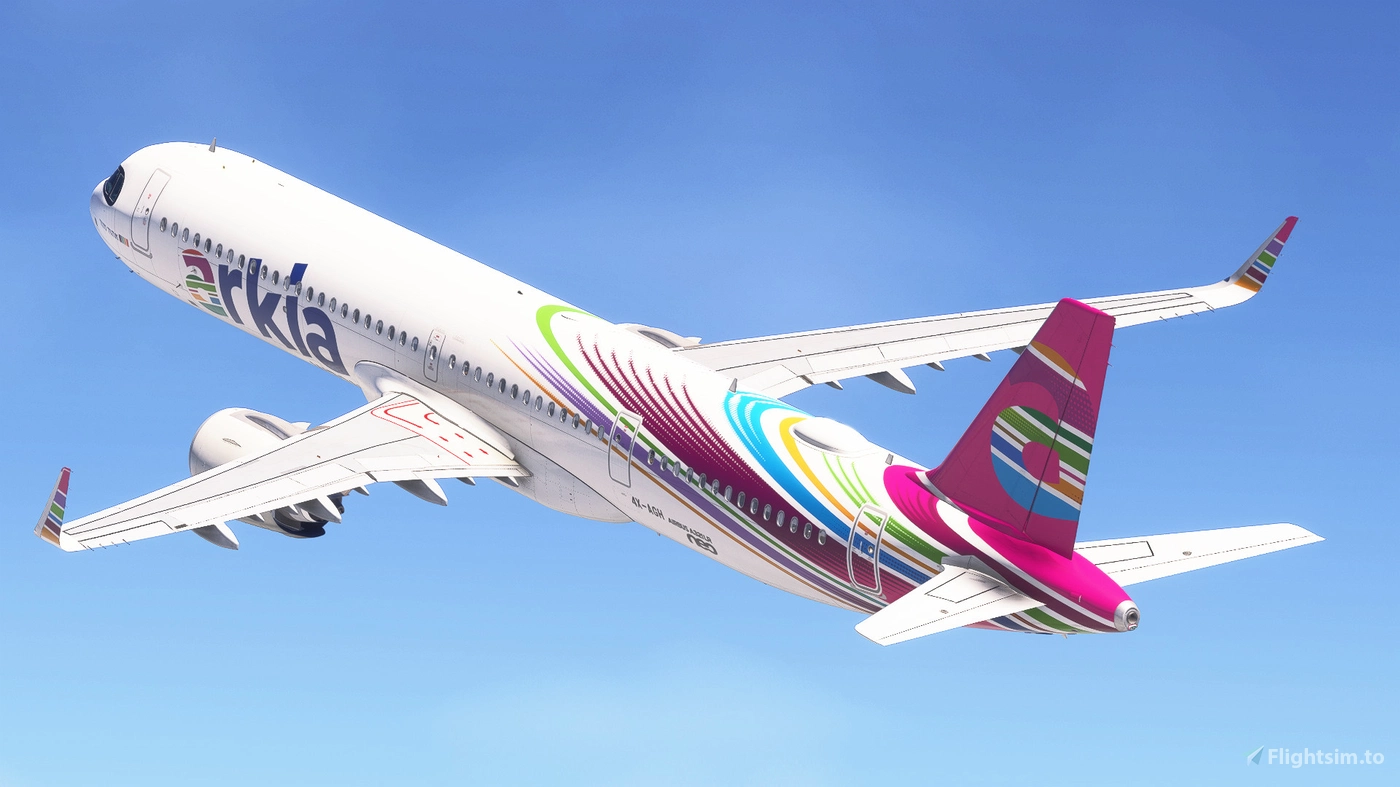 Arkia Israeli Airlines [Fleet] w/cabin | A321LR neo inibuilds/microsoft ...