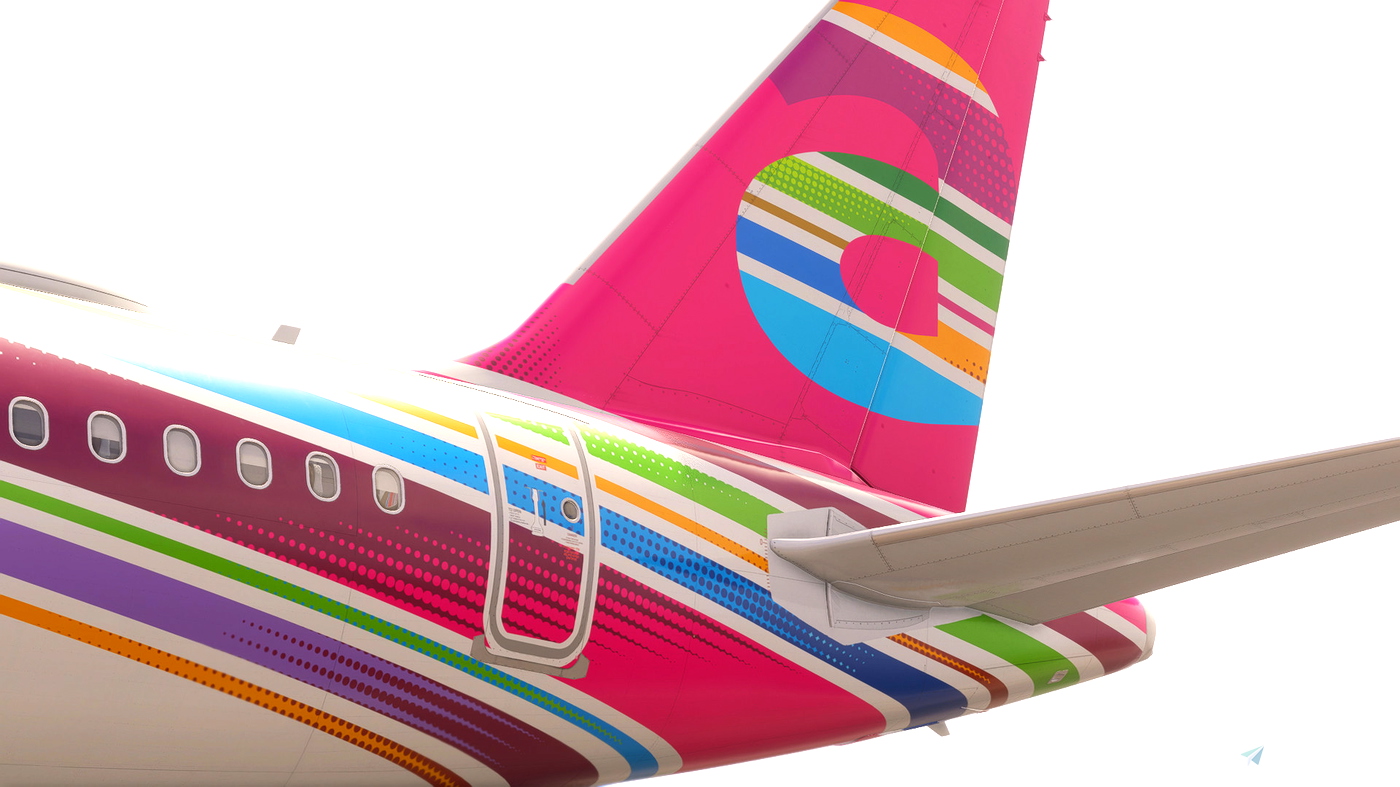 Arkia Israeli Airlines [4X-AGH] w/cabin | A321LR neo inibuilds ...