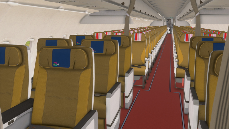 Arkia Israeli Airlines [Fleet] w/cabin | A321LR neo inibuilds/microsoft ...