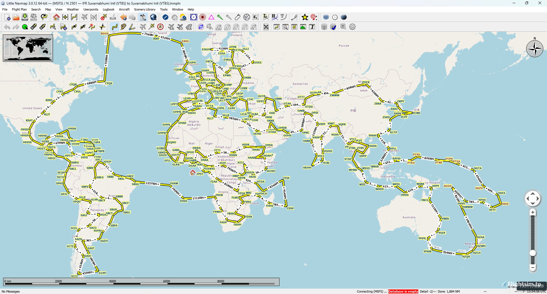 Around The World Flight Plan - MSFS Add-on - Flightsim.to