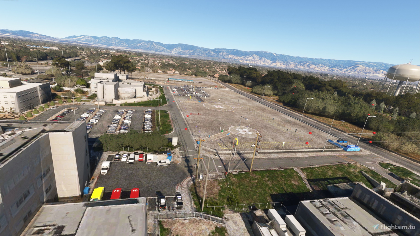 Arrowhead Regional Medical Center for Microsoft Flight Simulator | MSFS