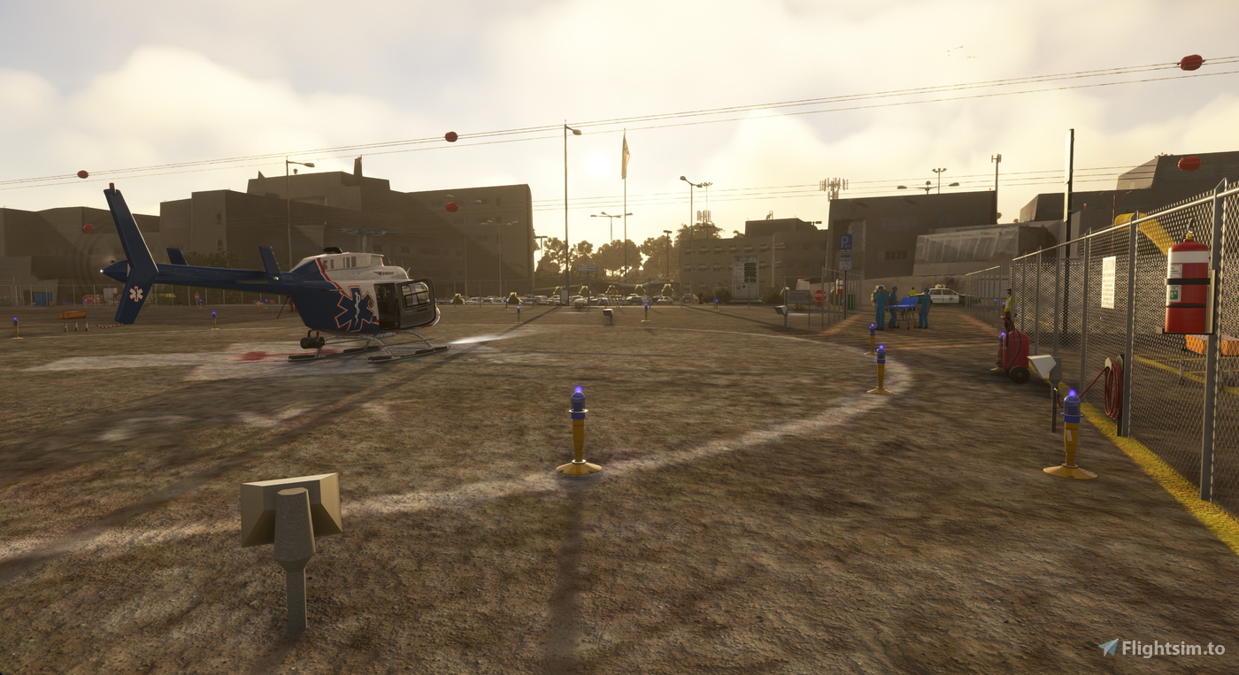 Arrowhead Regional Medical Center for Microsoft Flight Simulator | MSFS