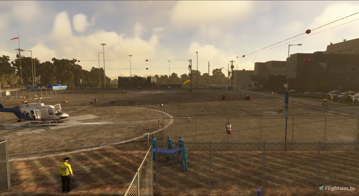 Arrowhead Regional Medical Center for Microsoft Flight Simulator | MSFS