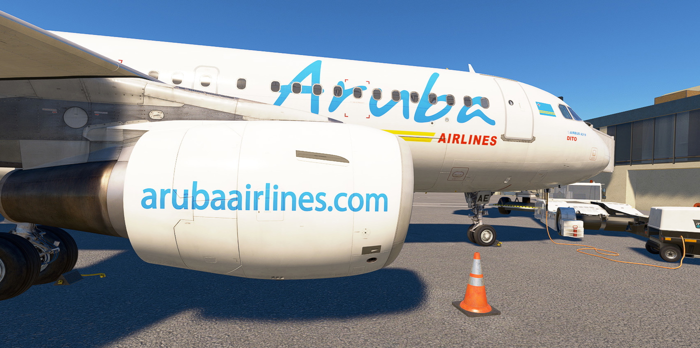 Aruba Airlines - P4-AAE für Microsoft Flight Simulator | MSFS