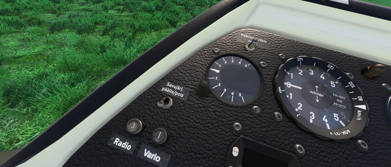 F7 Simulations ASK21 Finnish Cockpit Textures for Microsoft Flight ...