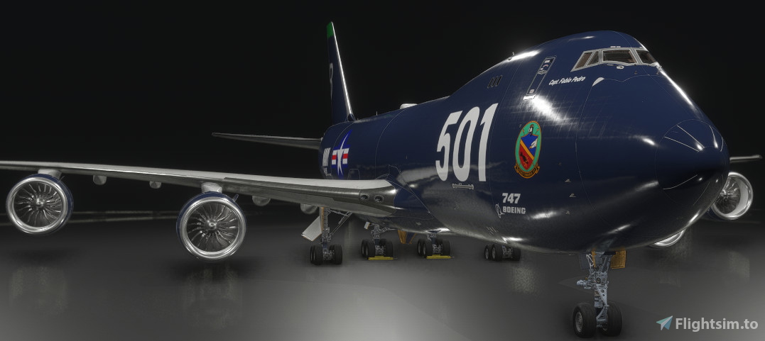 Asobo 747-8F Navy fictional for Microsoft Flight Simulator | MSFS