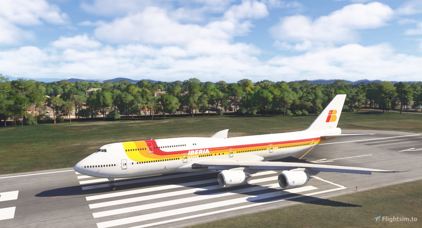 Asobo 747-8i Iberia のために Microsoft Flight Simulator | MSFS