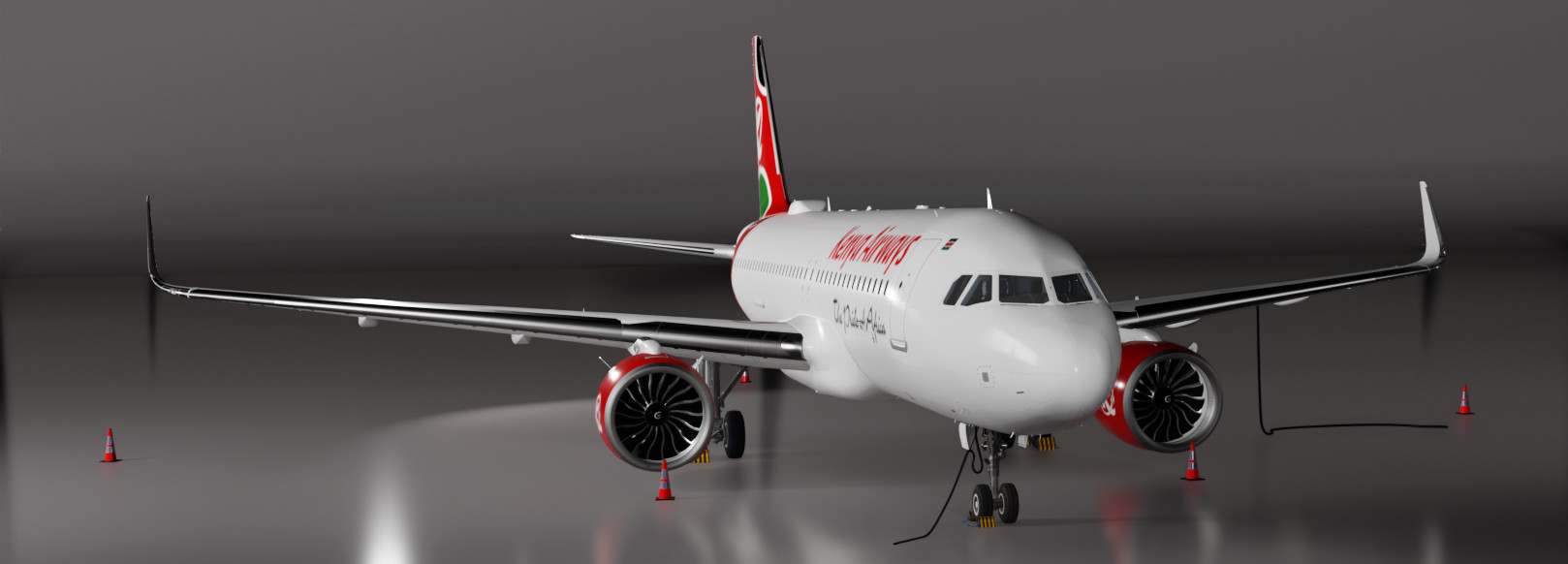 Asobo A320 neo Kenya Airways Livery - MSFS Add-on - Flightsim.to