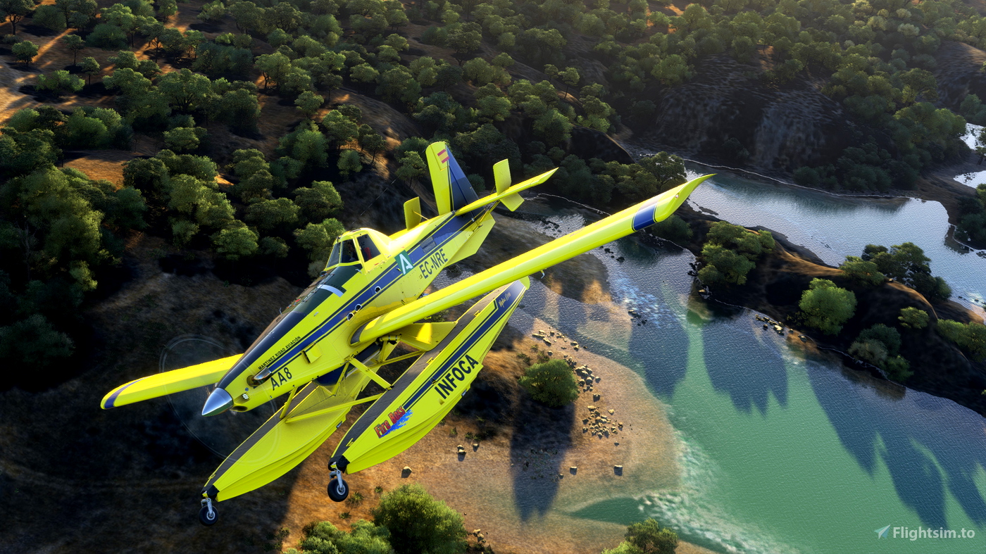 Asobo AT-802A Fireboss | INFOCA 2025 Season para Microsoft Flight Simulator | Feed