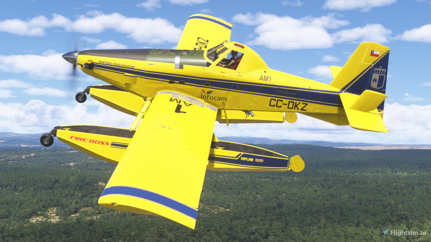 Asobo AT-802A Fireboss | INFOCAM | CC-DKZ | Martinez Ridao Aviacion for ...