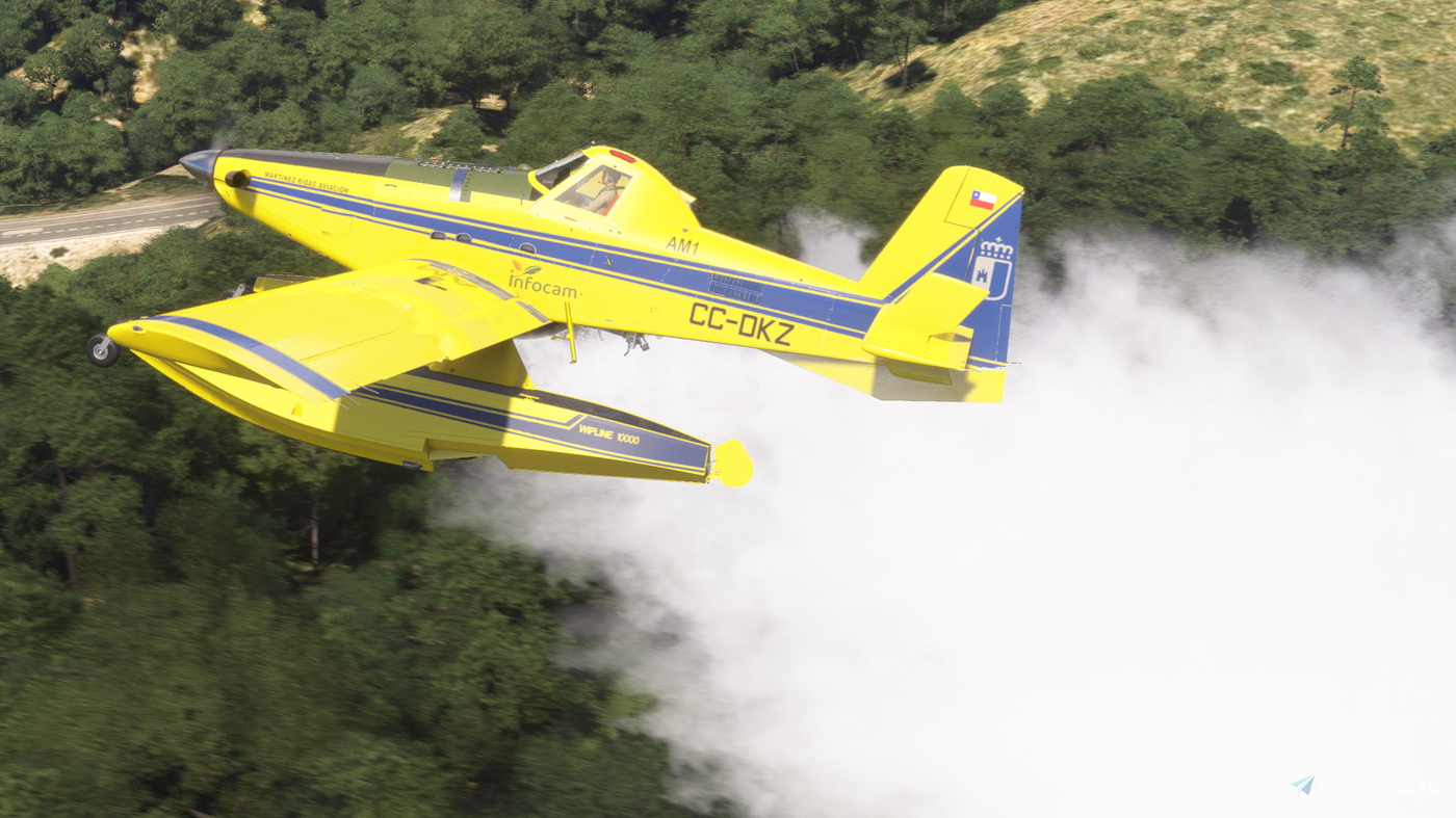 Asobo AT-802A Fireboss | INFOCAM | CC-DKZ | Martinez Ridao Aviacion for ...