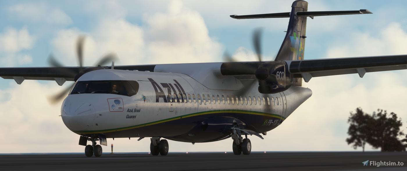 Asobo ATR-72-600 Azul Airlines PR-YXG "Paris Air Show 2025" for ...