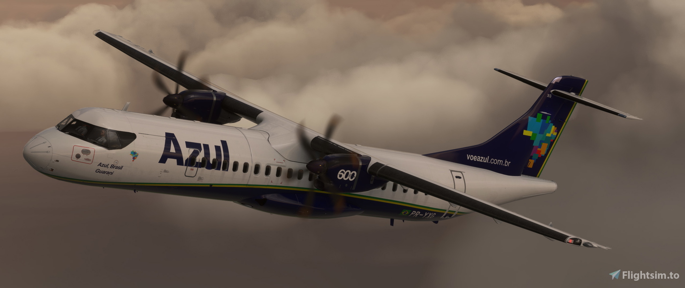 Asobo ATR-72-600 Azul Airlines PR-YXG "Paris Air Show 2025" for ...