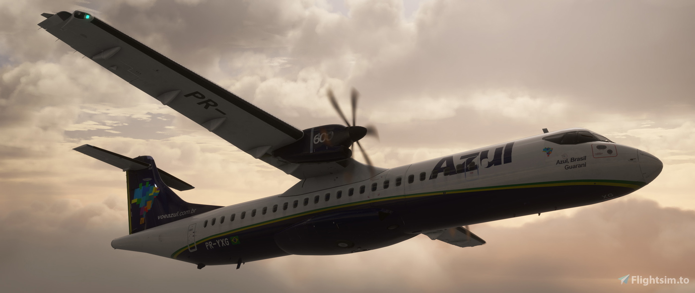 Asobo ATR-72-600 Azul Airlines PR-YXG "Paris Air Show 2025" for ...