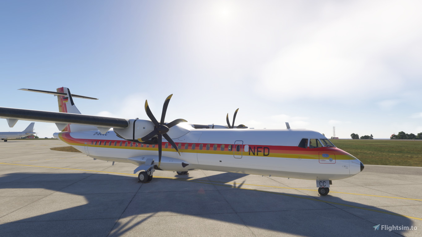 Asobo ATR 72-600 NFD Airlines D-BCCC request のために Microsoft Flight Simulator | MSFS