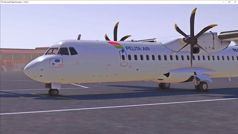 Asobo ATR 72-600 Pelita Air PK-PAH (Old Livery) for Microsoft Flight ...