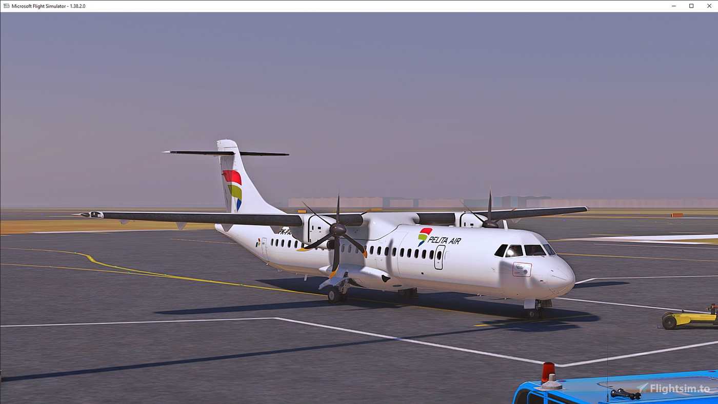 Asobo ATR 72-600 Pelita Air PK-PAH (Old Livery) のために Microsoft Flight ...