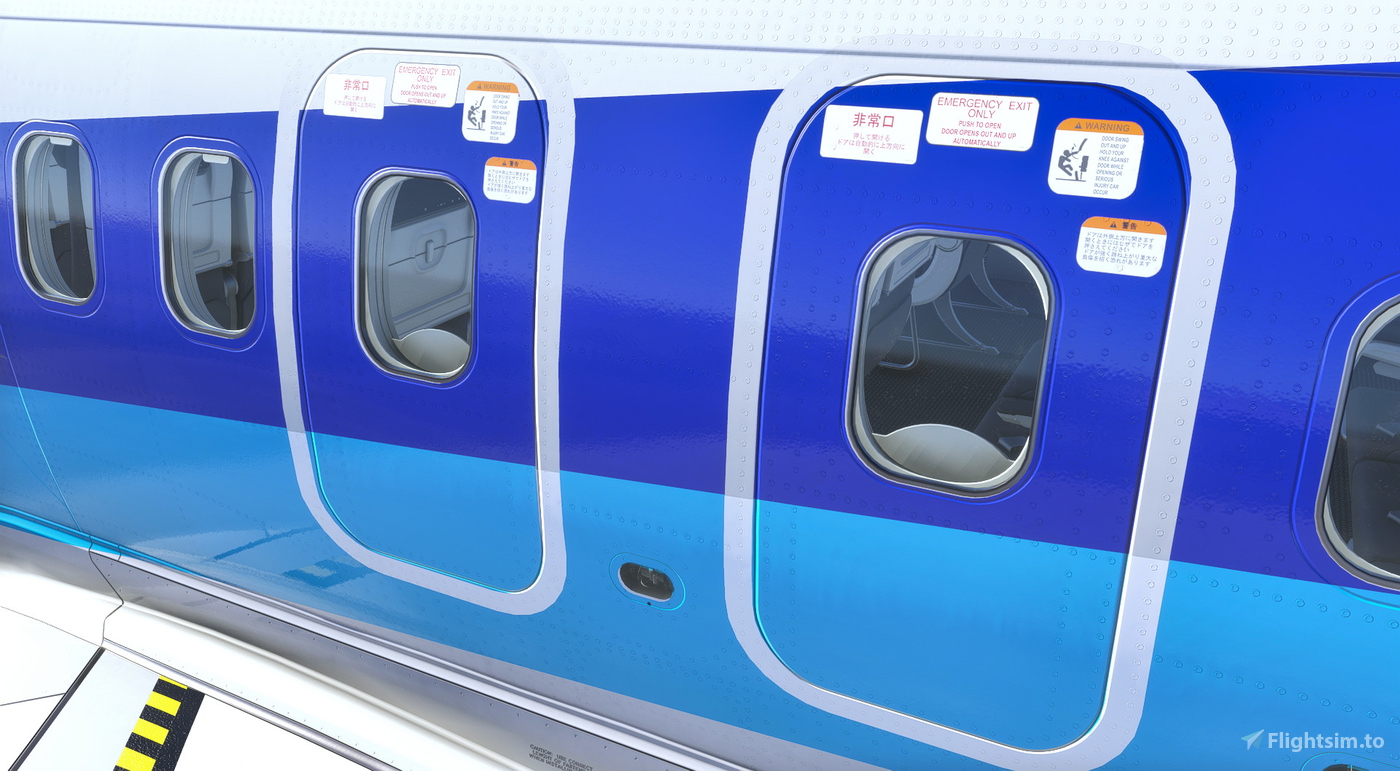 [Asobo B737 MAX 8] All Nippon Airways JA030A for Microsoft Flight ...