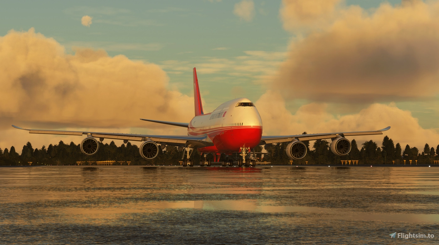 Asobo B747-8 Turkish Government "TC-TRK" (8K) for Microsoft Flight ...