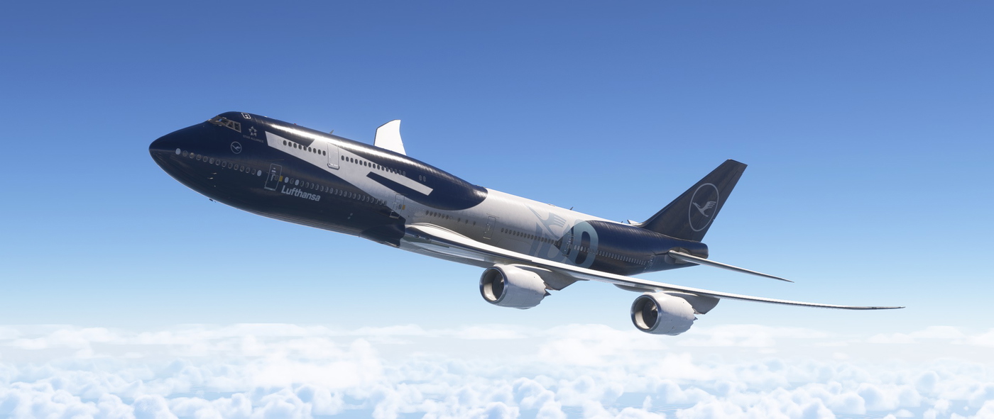 Asobo Boeing 747-8i Lufthansa 100 Year Anniversary para Microsoft ...