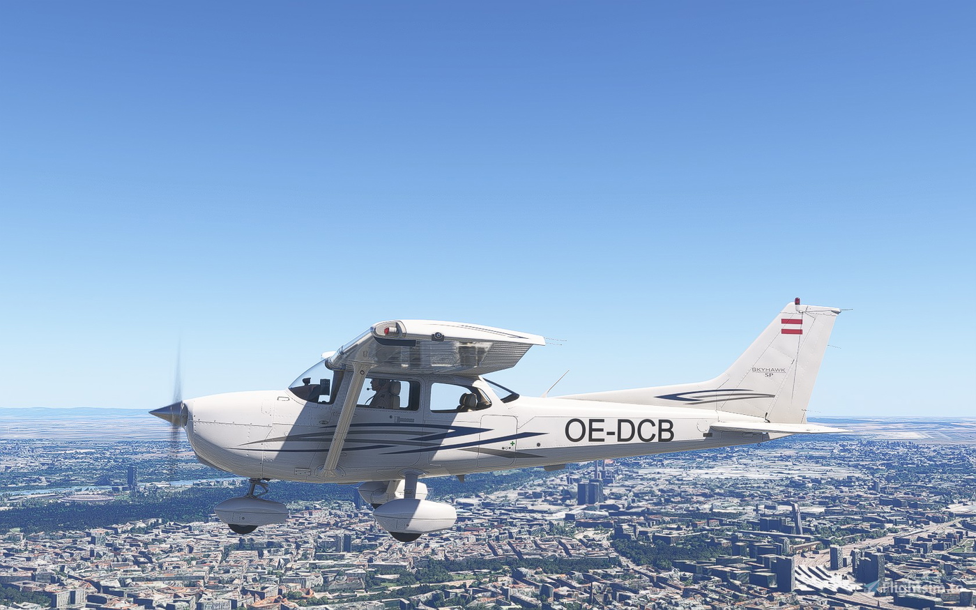 Asobo Cessna 172 OE-DCB für Microsoft Flight Simulator | MSFS