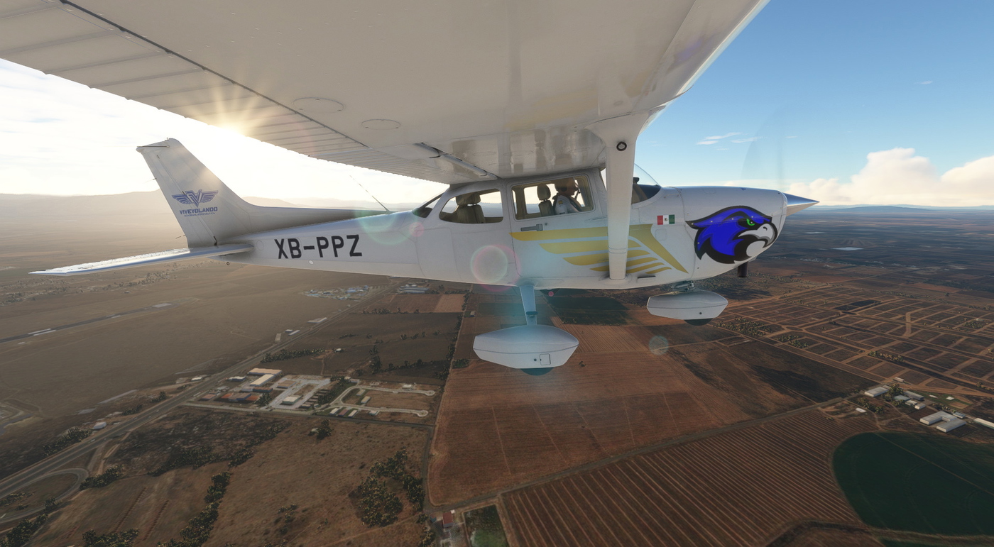 Asobo Cessna 172 ViveVolando Escuela de Aviacion (XB-PPZ) for Microsoft ...