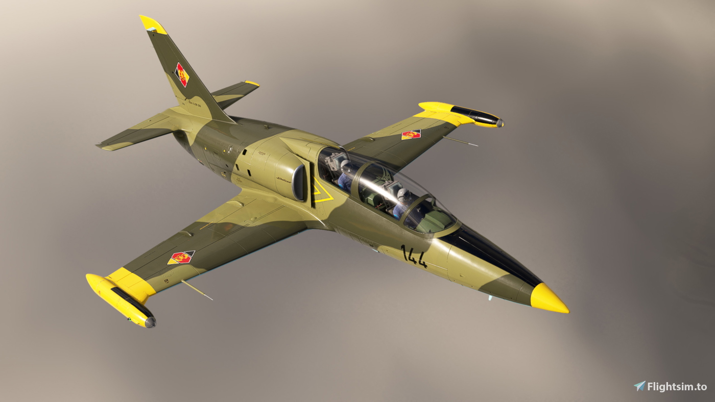 ASOBO L-39ZO Albatros "144" GDR Air Force FAG-25 Bautzen ca. 1985 for ...