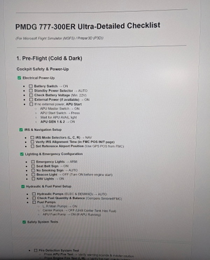 Asobo Pilatus Pc-24 Checklist - MSFS Add-on - Flightsim.to