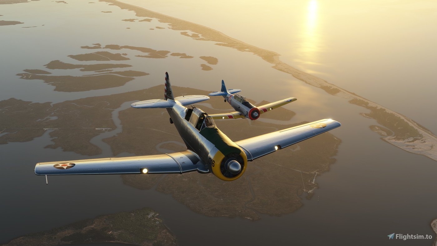 Asobo/Reno T-6 Improvement Mod for Microsoft Flight Simulator | MSFS