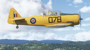 Asobo T-6 Texan : RNZAF Harvard NZ1078 : MSFS 2024 - MSFS Add-on ...