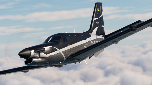 Asobo TBM 930 - N330KT (Dynamic Registration) for Microsoft Flight ...