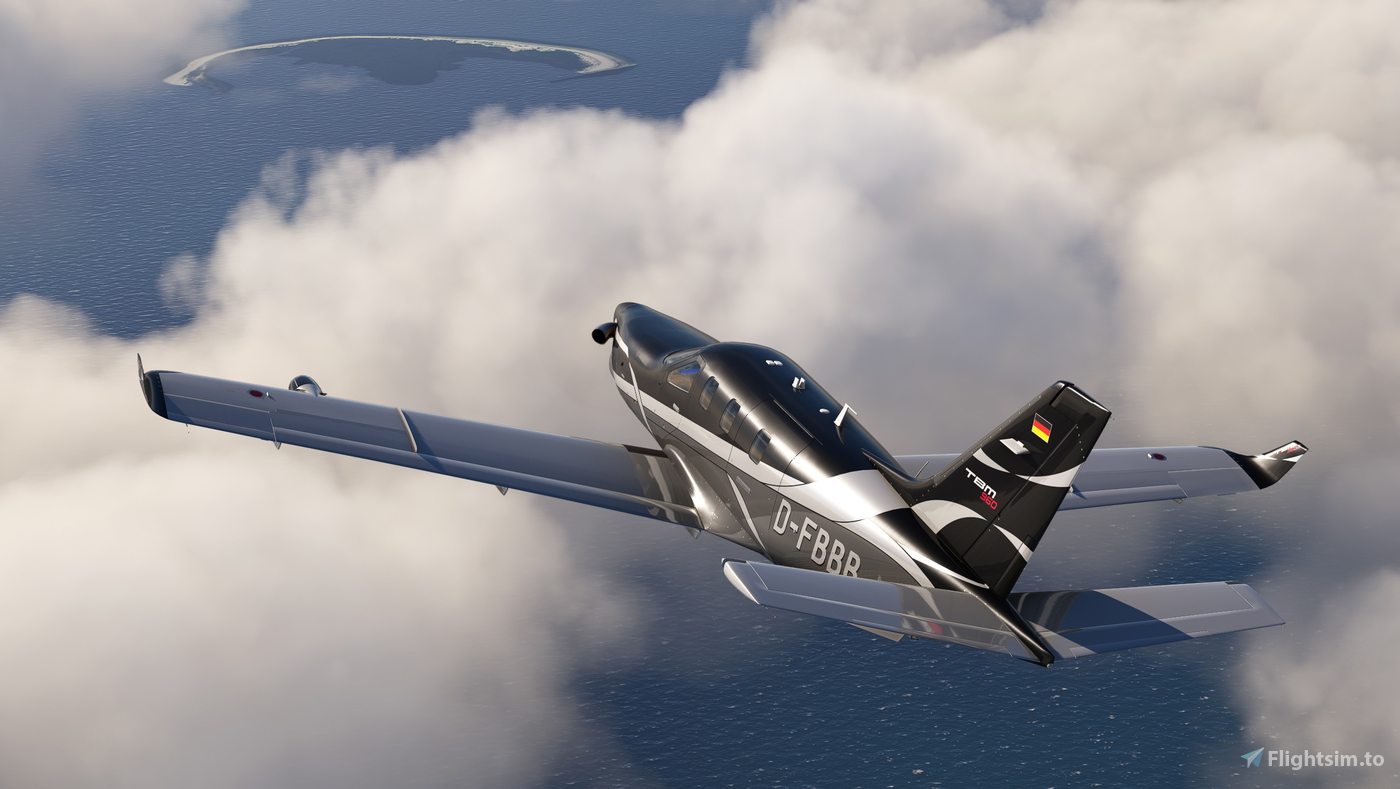 Asobo TBM 930 D-FBBB (Dynamic Registration) for Microsoft Flight ...