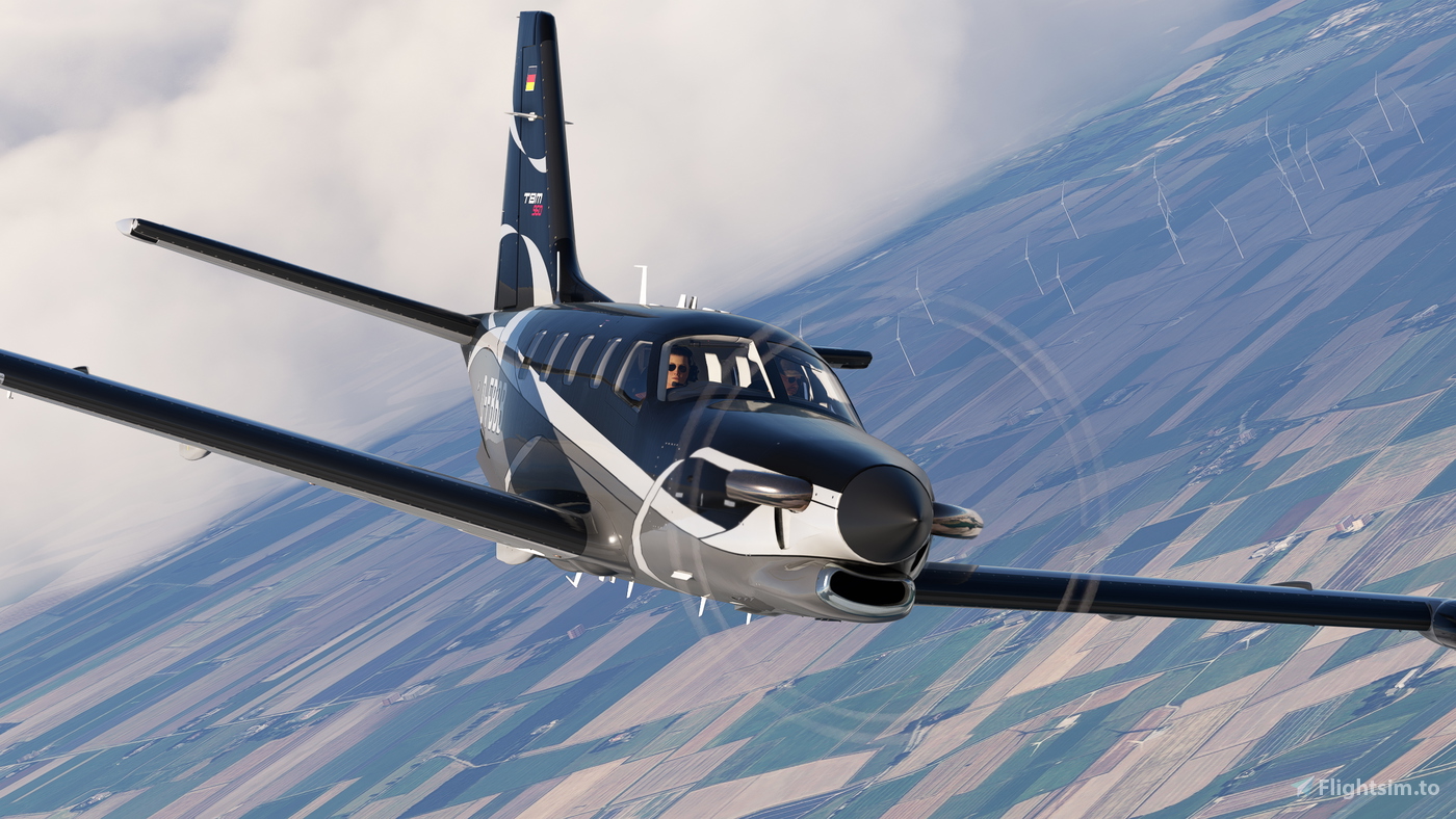 Asobo TBM 930 D-FBBB (Dynamic Registration) for Microsoft Flight ...