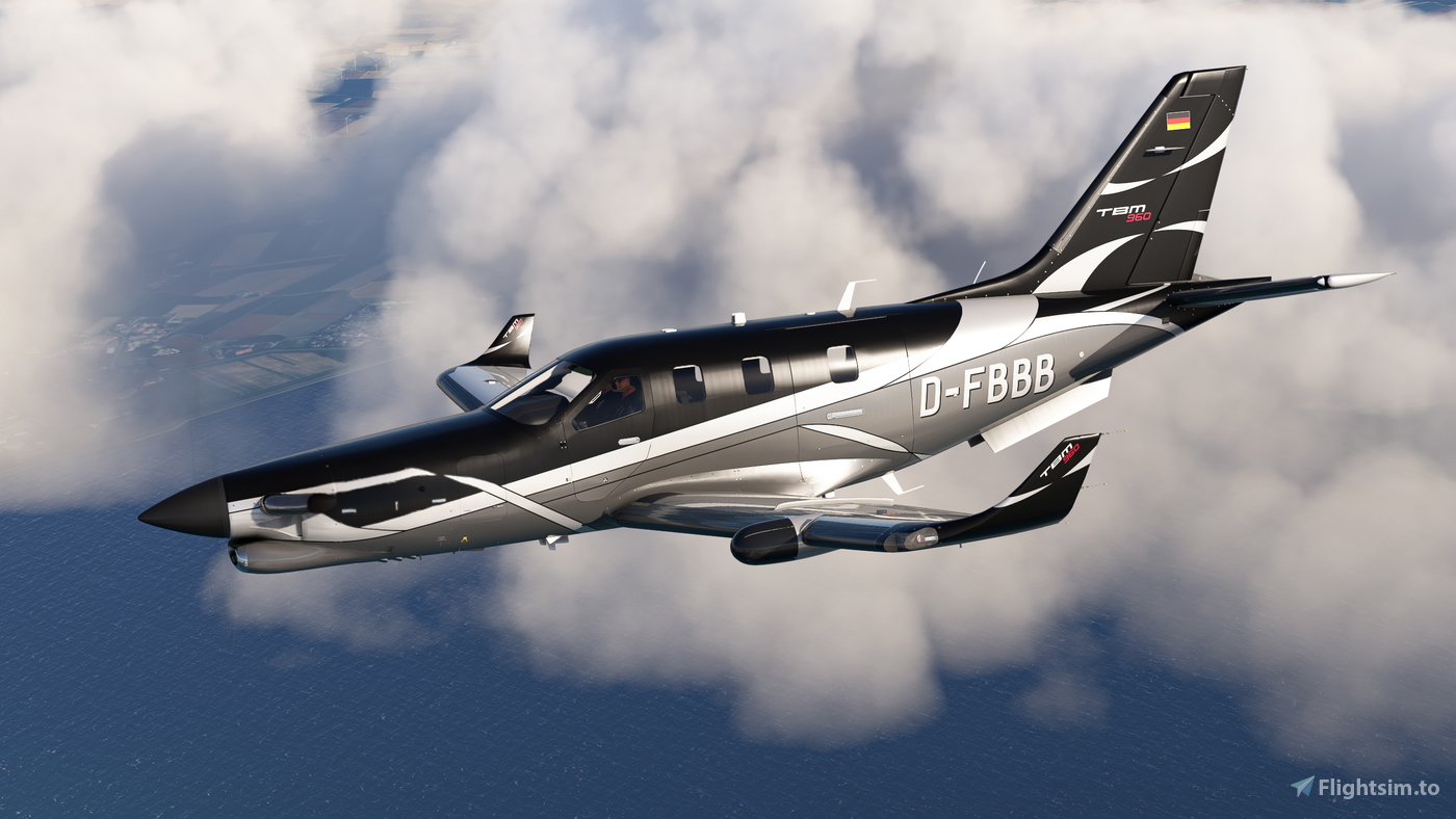 Asobo TBM 930 D-FBBB (Dynamic Registration) for Microsoft Flight ...