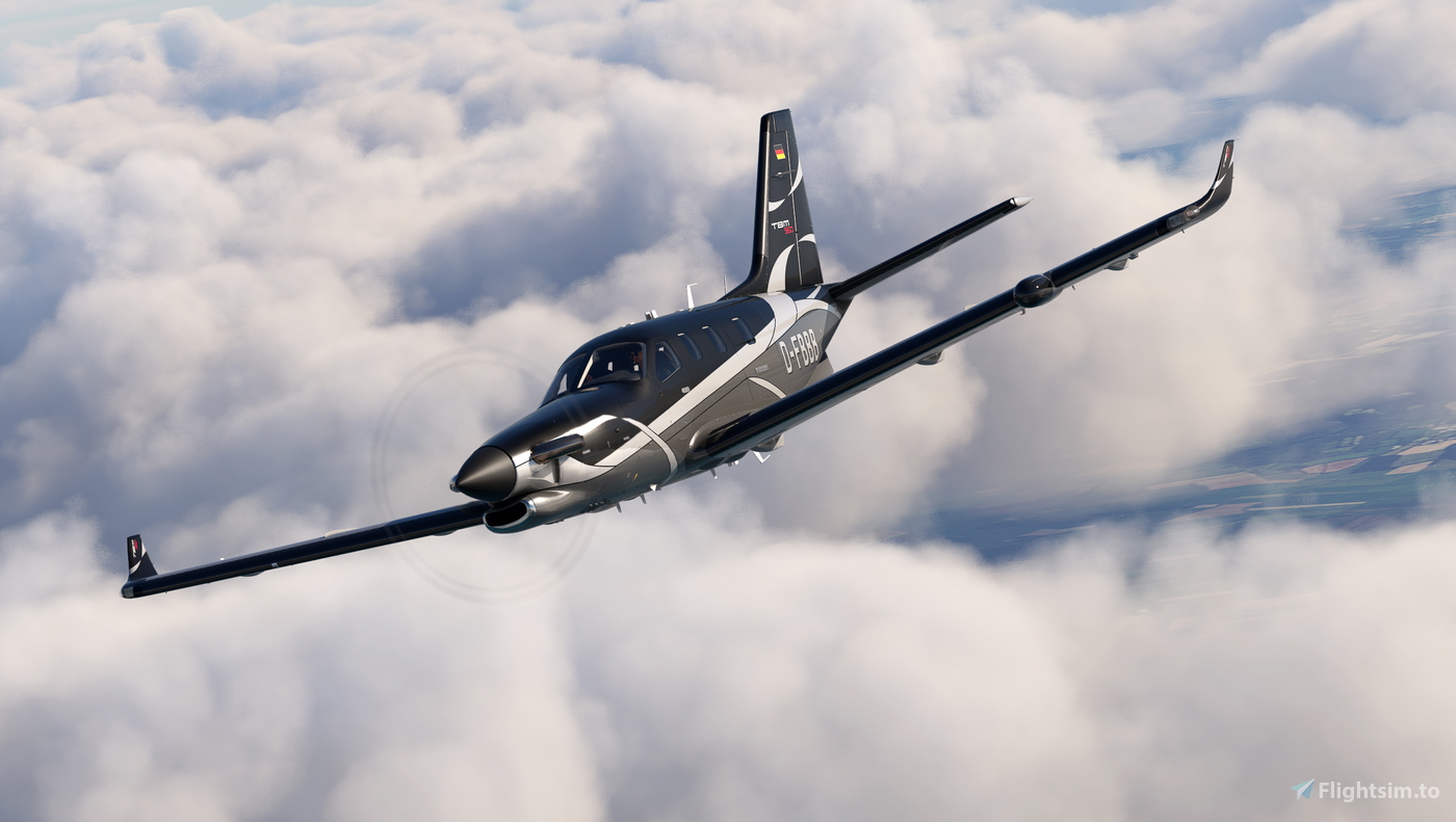 Asobo TBM 930 D-FBBB (Dynamic Registration) for Microsoft Flight ...